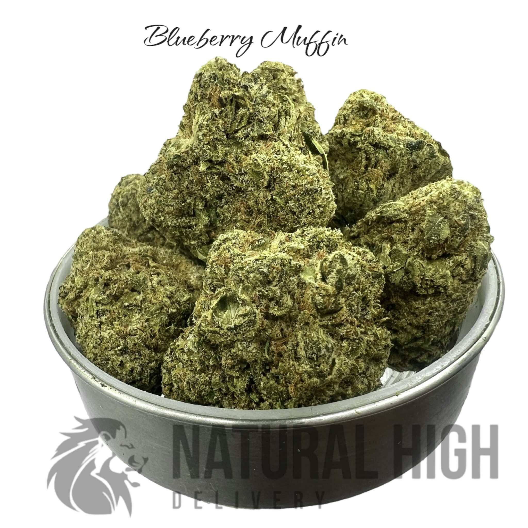 Blueberry Muffin | naturalhighdelivery.com